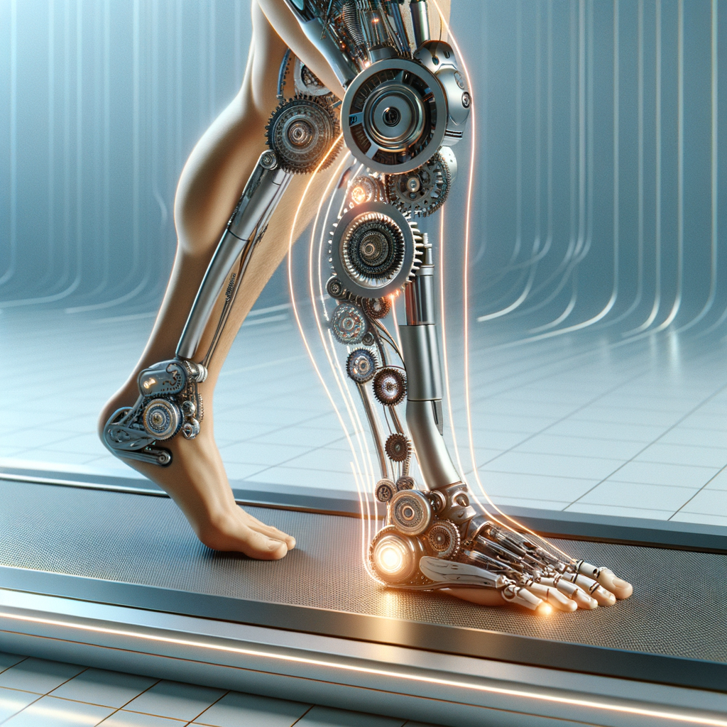 Groundbreaking Robotic Leg Powered By Artificial Muscles Enabling Walk ...