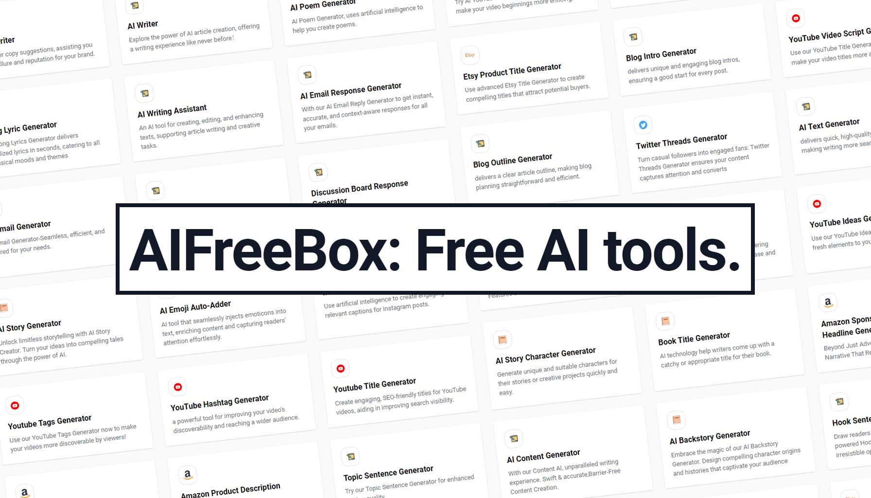 AIFreeBox: Your Ultimate Hub for Free AI Writing Tools – ToolPilot