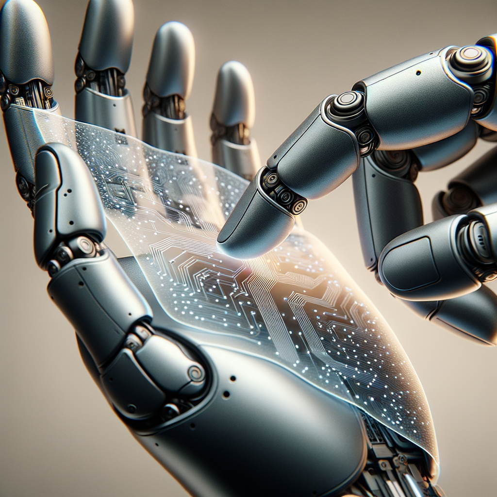 Stretchable Electronic Skin: Step Towards High Precision Robots – ToolPilot