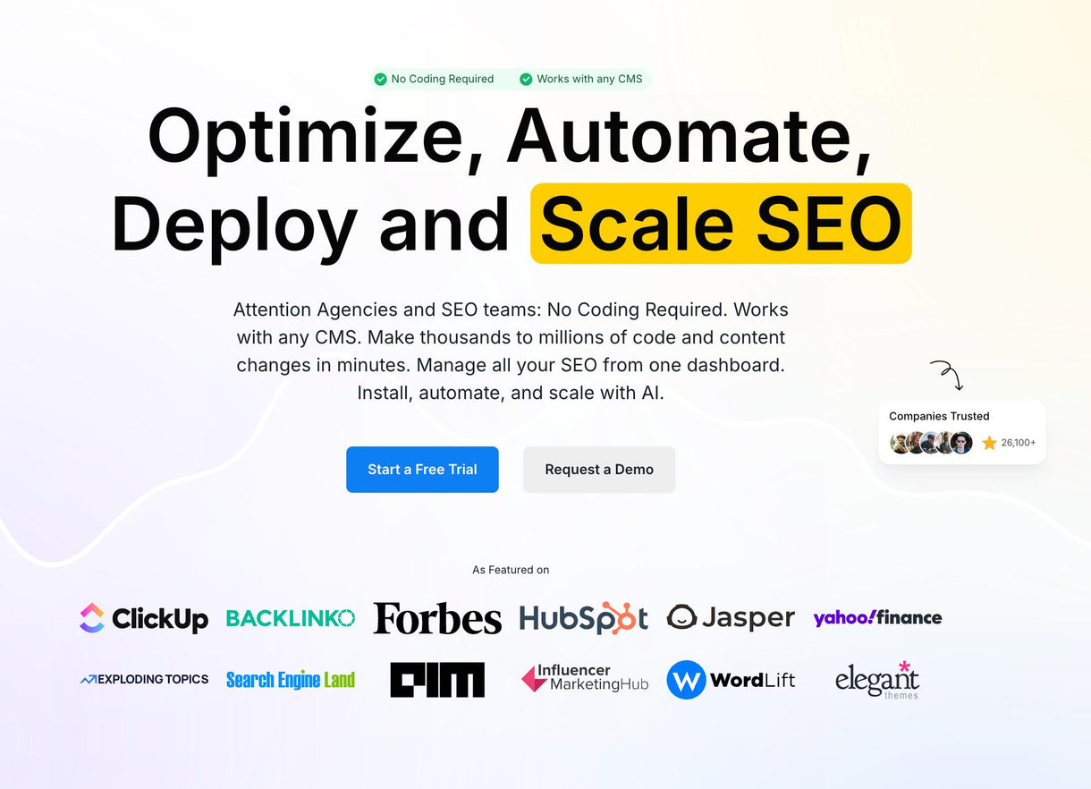 Alli AI - Optimize, Automate, Deploy and Scale SEO – ToolPilot