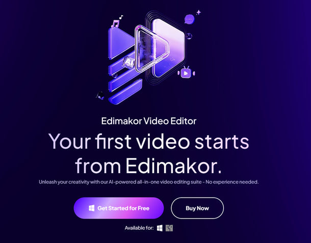 Edimakor - AI video editor – ToolPilot