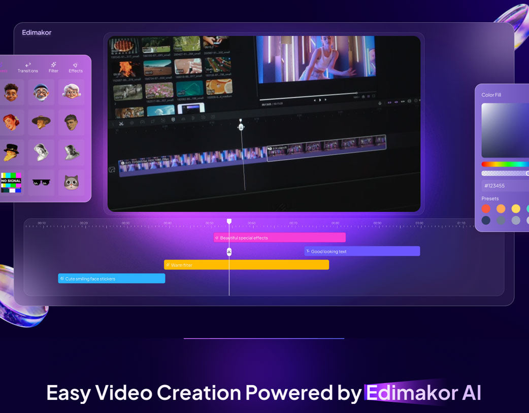 Edimakor - AI video editor – ToolPilot