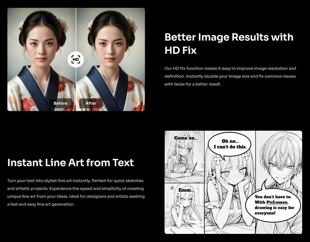 PicLumen - Free AI Text To Image Generator – ToolPilot