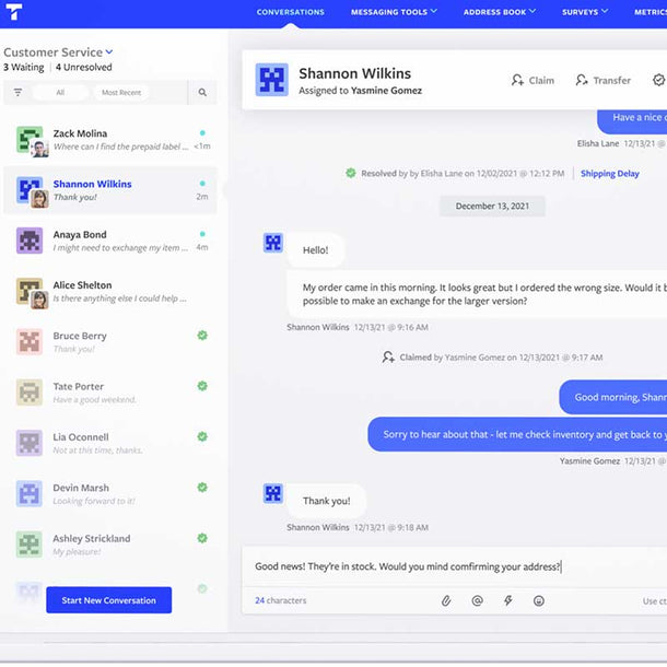 Textline - AI Business Text Messaging – ToolPilot