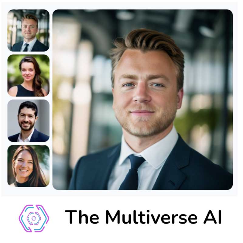 The Multiverse AI - Selfies To Professional Headshots With AI – ToolPilot